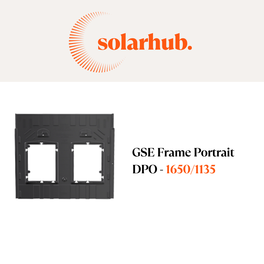 GSE Frame Portrait DPO - 1650/1135 – Solar Hub