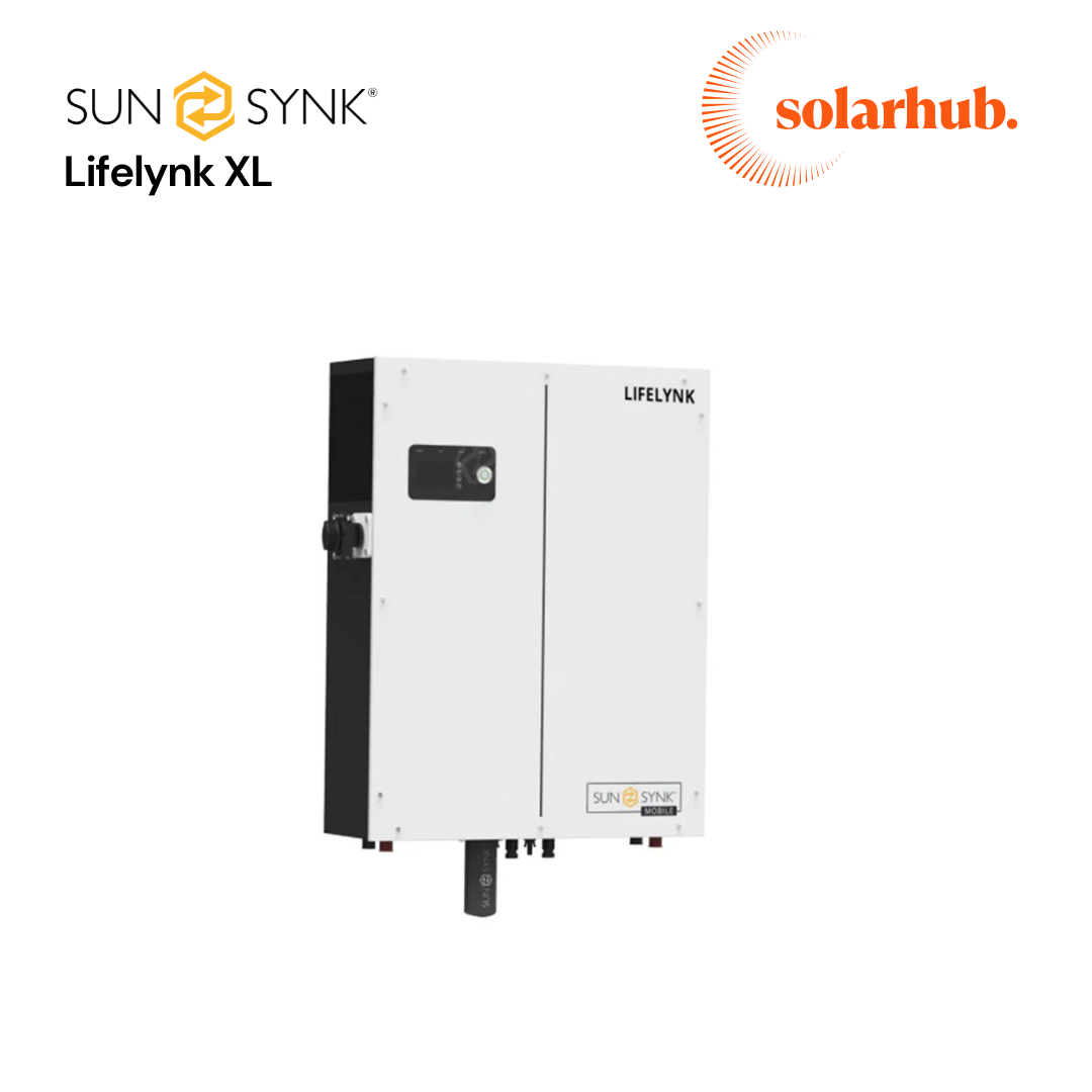Sunsynk Lifelynk XL 5.5kW Hybrid Inverter & 5.22kWh Battery – Solar Hub