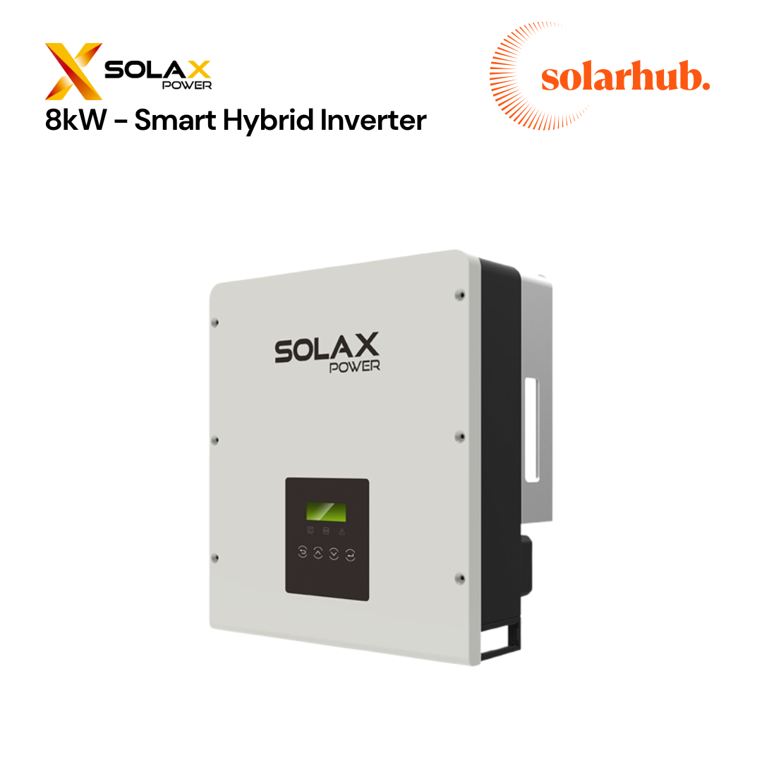 SolaX X1 Smart 8kW – SP String Inverter (2 MPPT) – Solar Hub