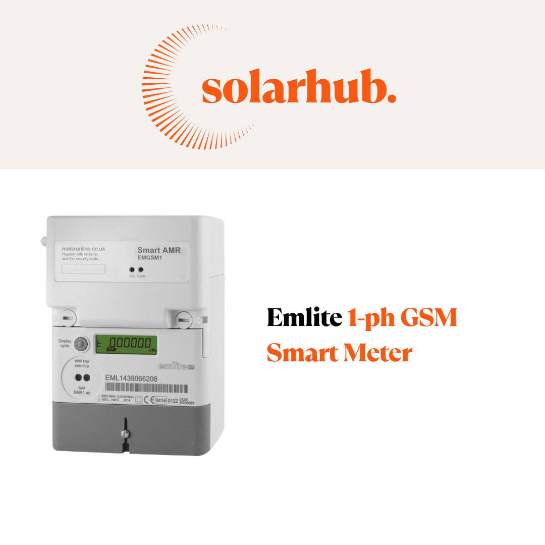 Emlite 1-ph GSM Smart Meter – Solar Hub