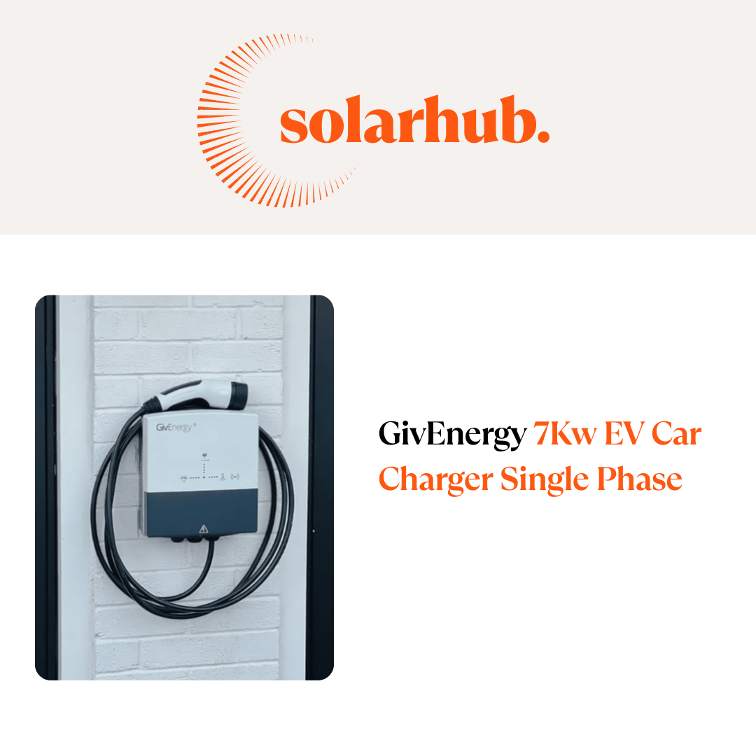 GivEnergy 7kW 5M EV Tethered Charger – Solar Hub