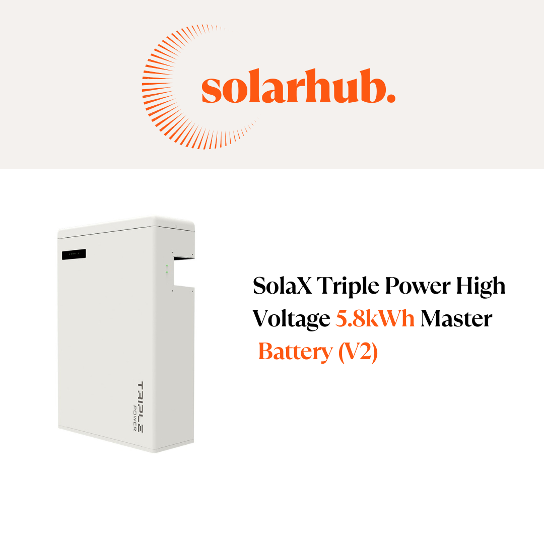 SolaX Triple Power High Voltage 5.8kWh Main Battery Master V2 – Solar Hub